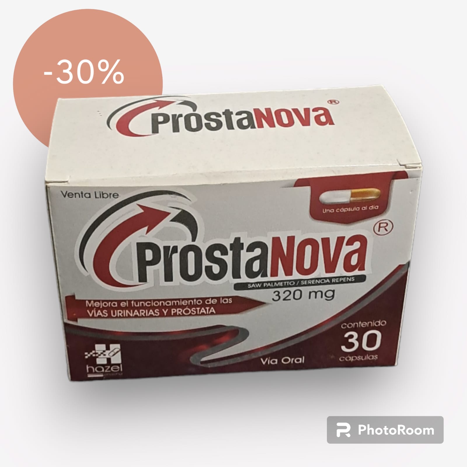 PROSTANOVA CÁPSULAS - Hazel Pharma